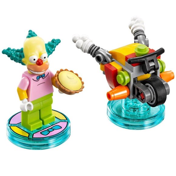 Lego | Toys | New Lego Krusty The Clown Bike Vehicle Toys The Simpsons ...